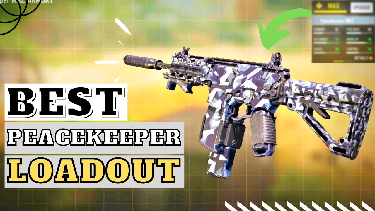 Peacekeeper Gunsmith Loadout Gives zero recoil | FAST ADS + ZERO RECOIL ...