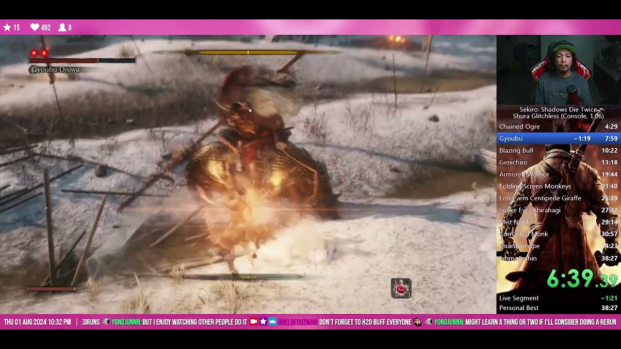 My first sub 36. New Personal Best (35:43) PS4. Sekiro Shura Glitchless Speedrun - YouTube