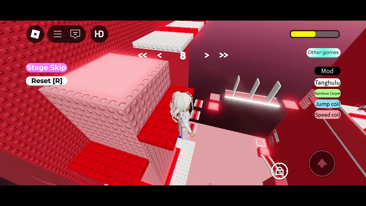 Red tower obby - YouTube