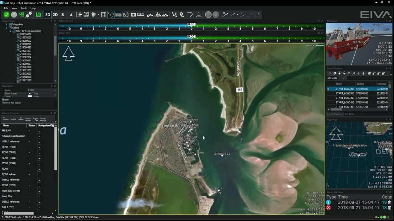 EIVA NaviSuite – AIS tracks - YouTube