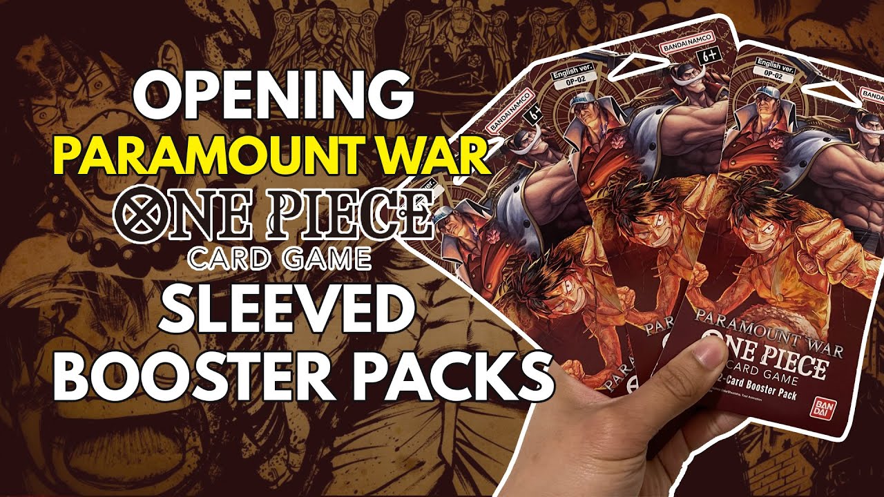 Paramount War Sleeved Booster Packs! - YouTube