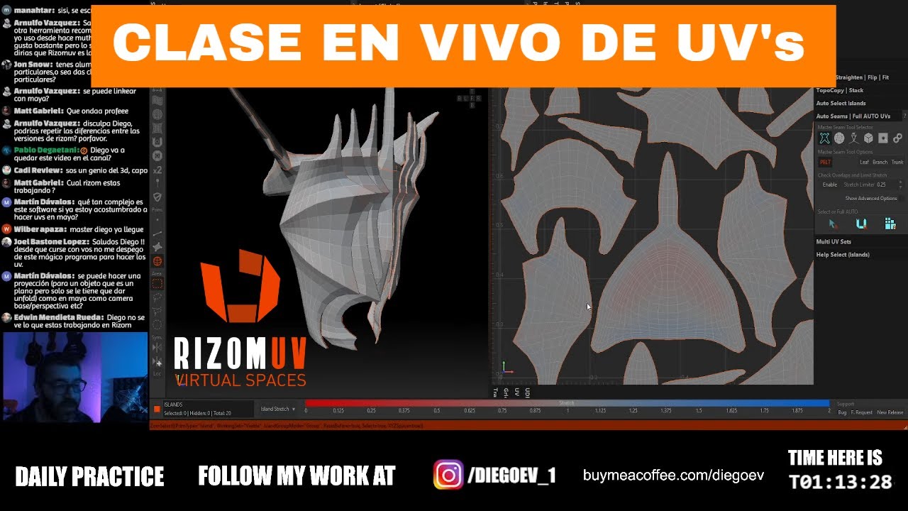 UV's en RIZOM UV VS - Clase gratuita - YouTube