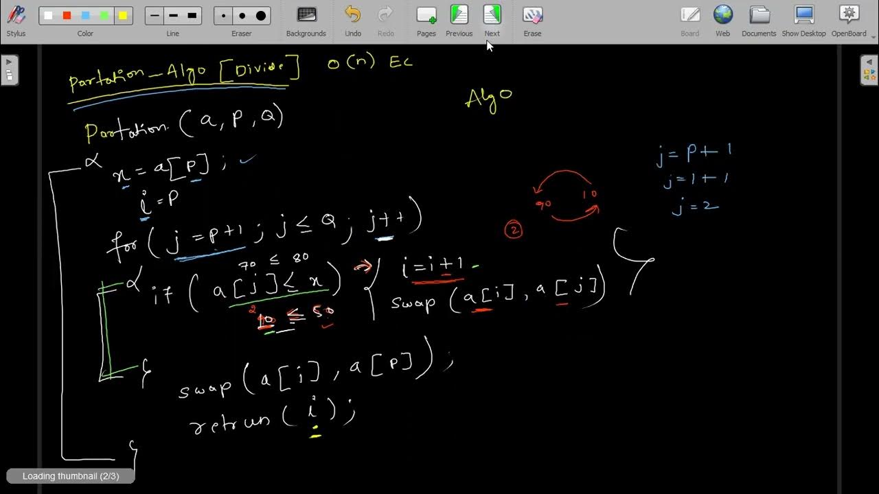 Quick sort Part - 2 - YouTube