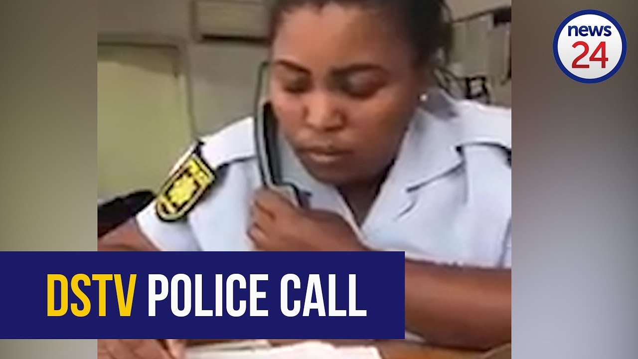 'I’m not happy’ - police officer tells DStv while public wait - YouTube