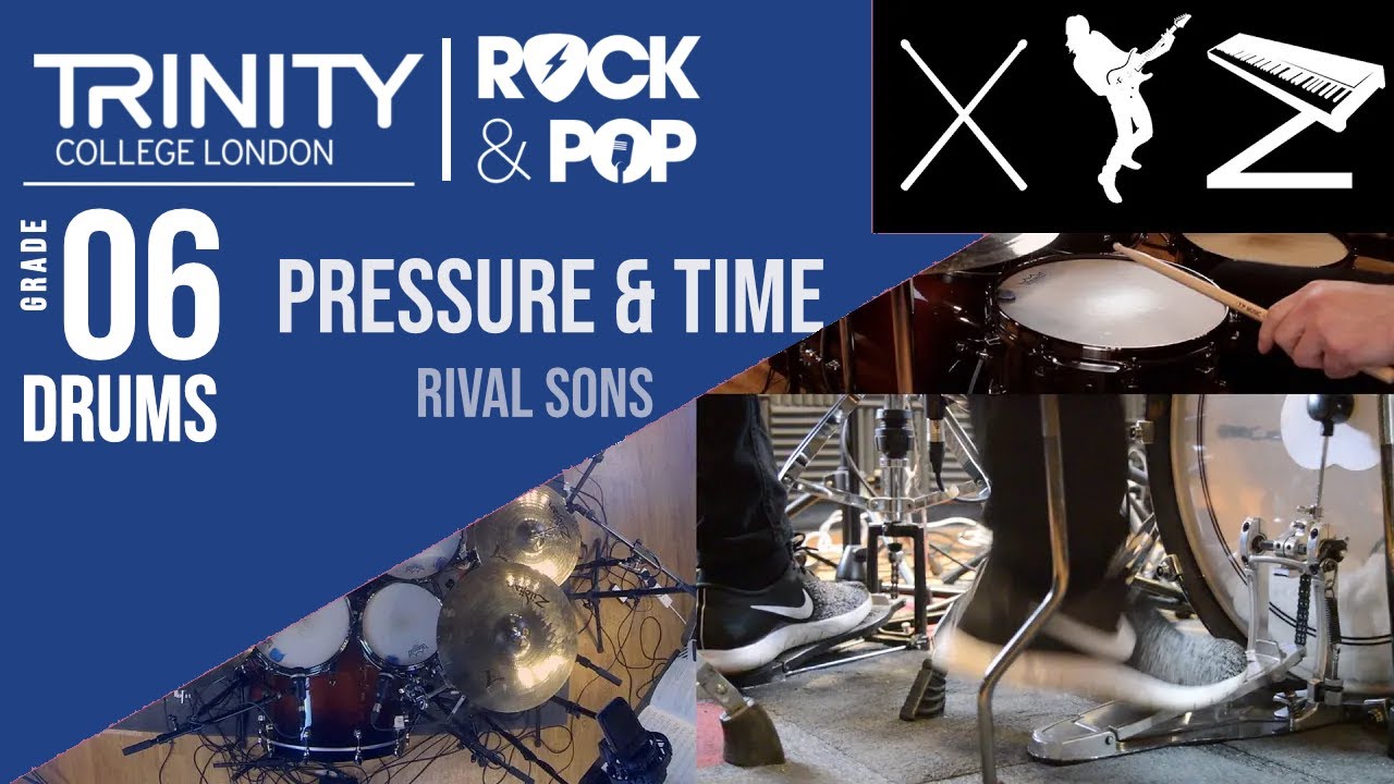 Trinity Rock & Pop Grade 6 Drums | Pressure and Time - YouTube