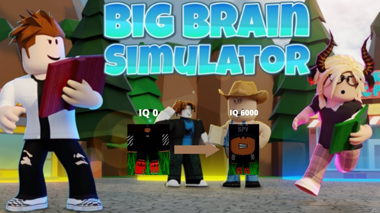 Roblox, be smart and play this game (Big Brain Simulator) - YouTube