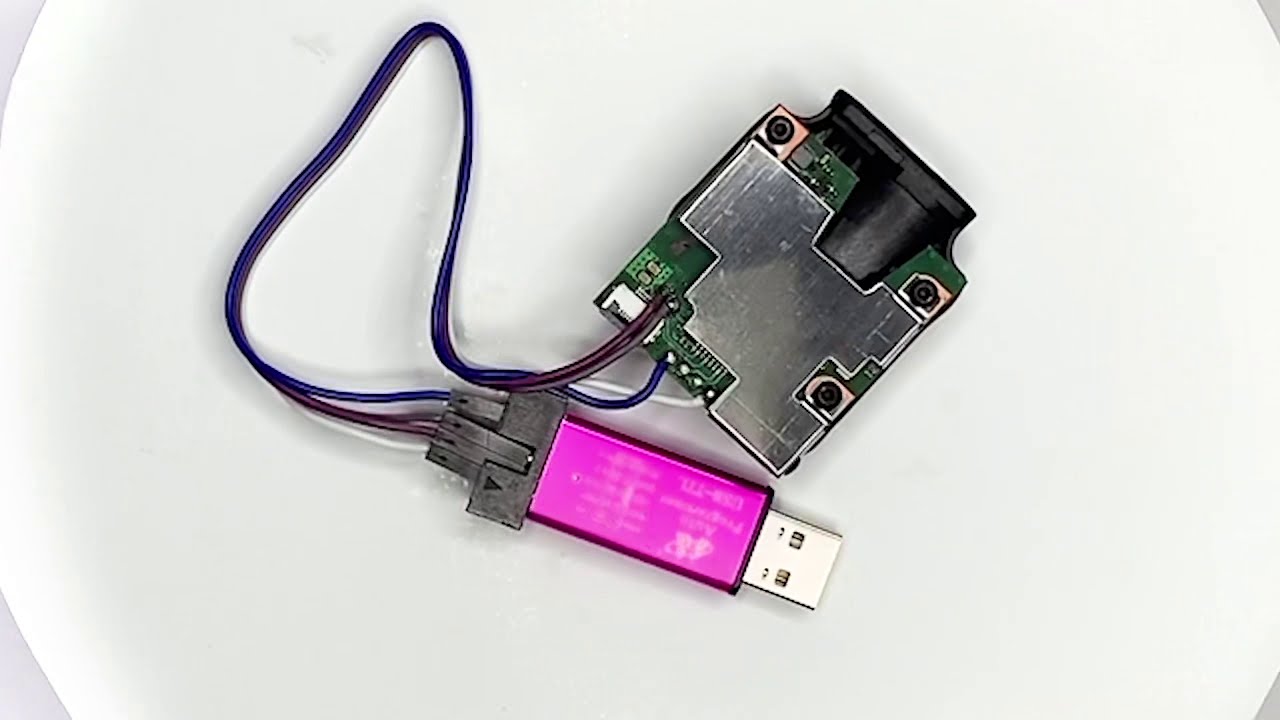 2m high accuracy laser distance meter module sensor - YouTube