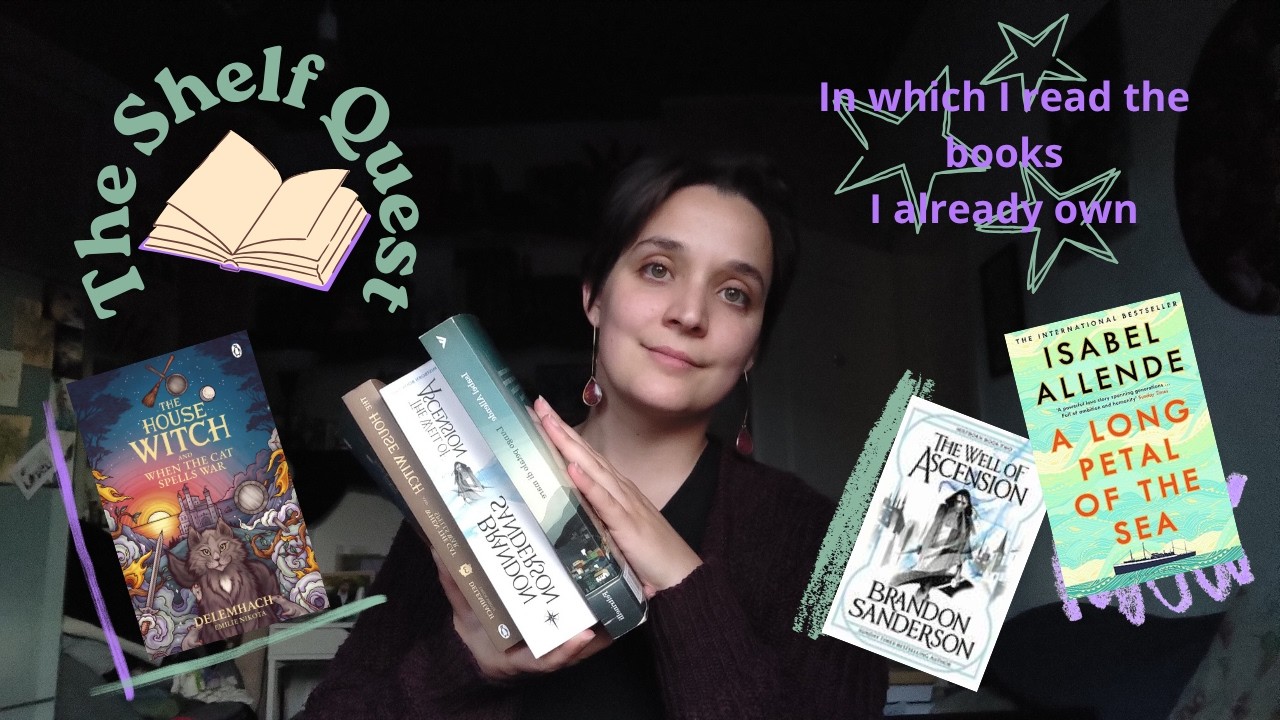 The Shelf Quest #1 | chunky books, cozy magic and learning from history ...
