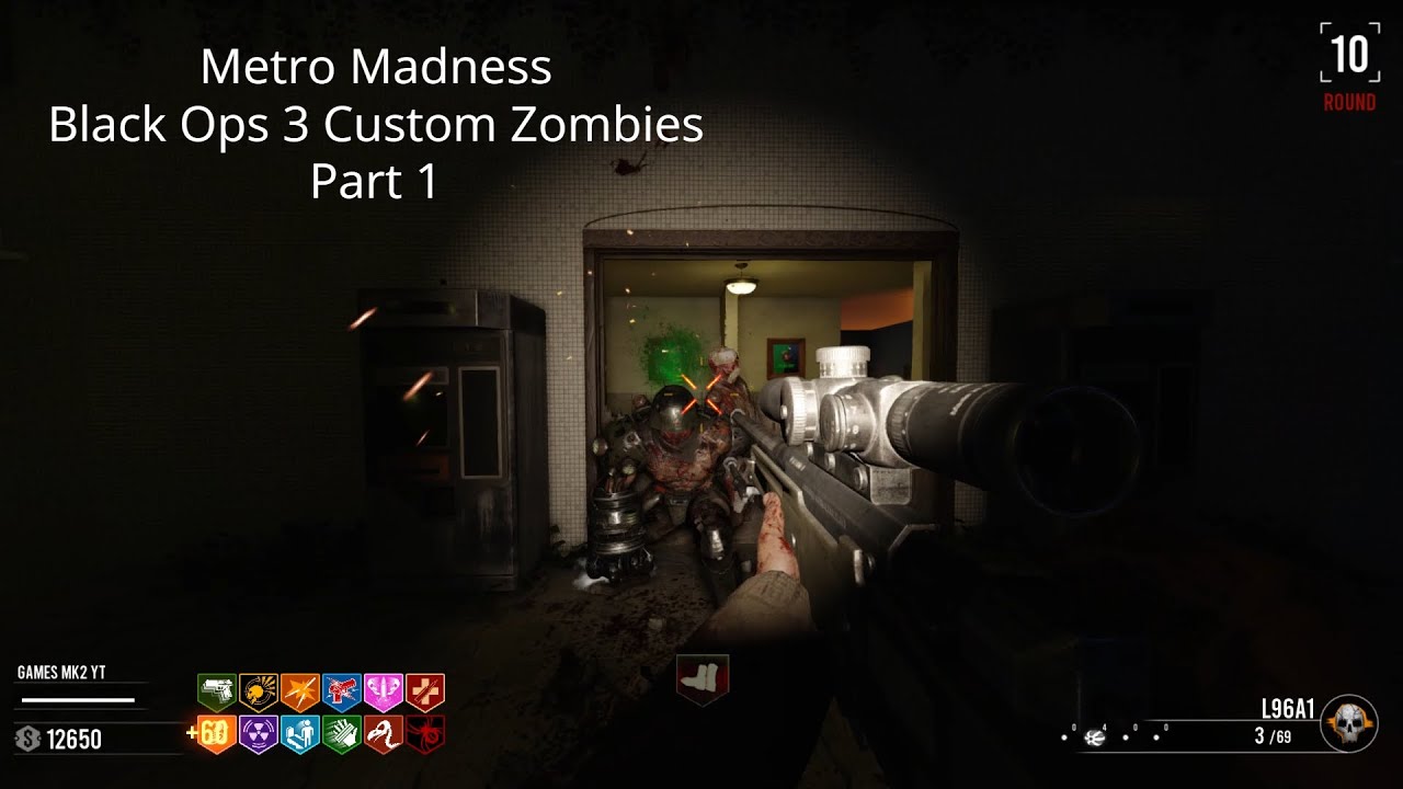 Metro Madness - Black Ops 3 Custom Zombies Part 1 - YouTube
