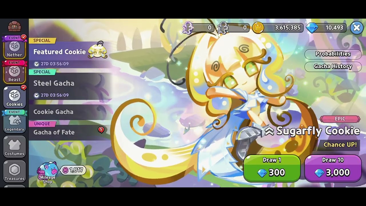 Sugar fly Cookie Gacha theme 🦋🌟 - YouTube
