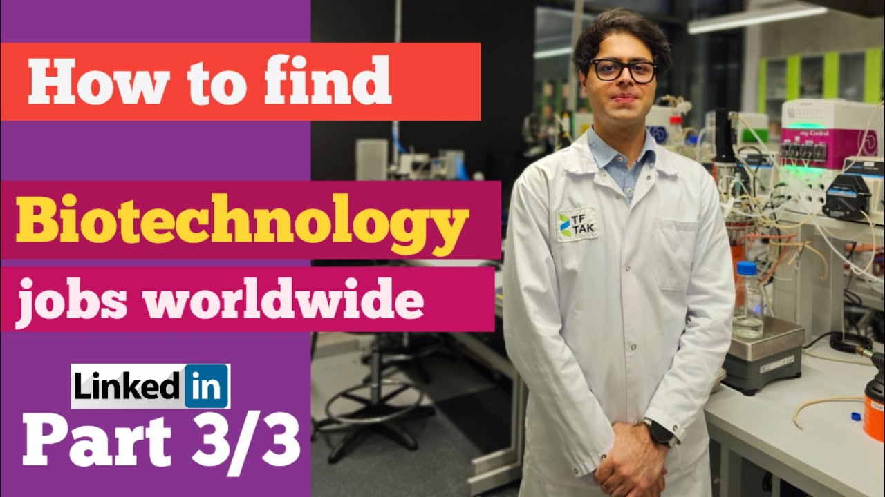 Find Biotechnology and Science Jobs using this LinkedIn Trick (Student ...