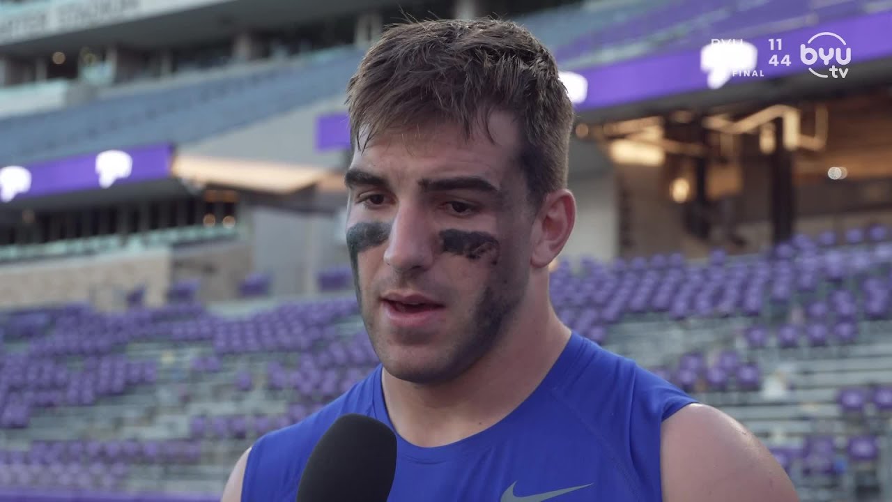 Tyler Batty on BYU Gameday 10.14.23 - YouTube