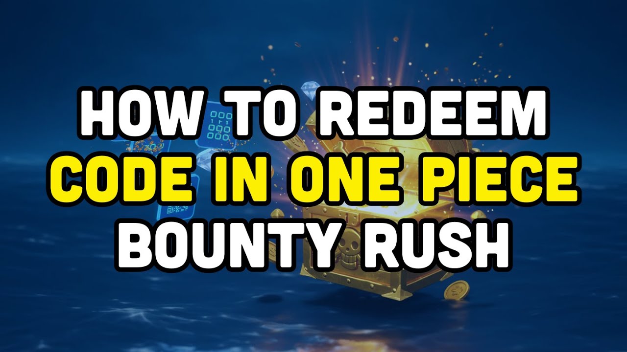 How to redeem code in one piece bounty rush? - YouTube