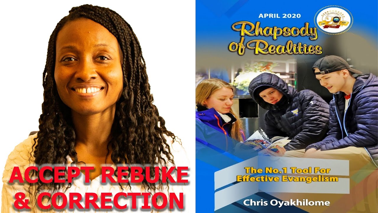 ACCEPT REBUKE AND CORRECTION! - YouTube
