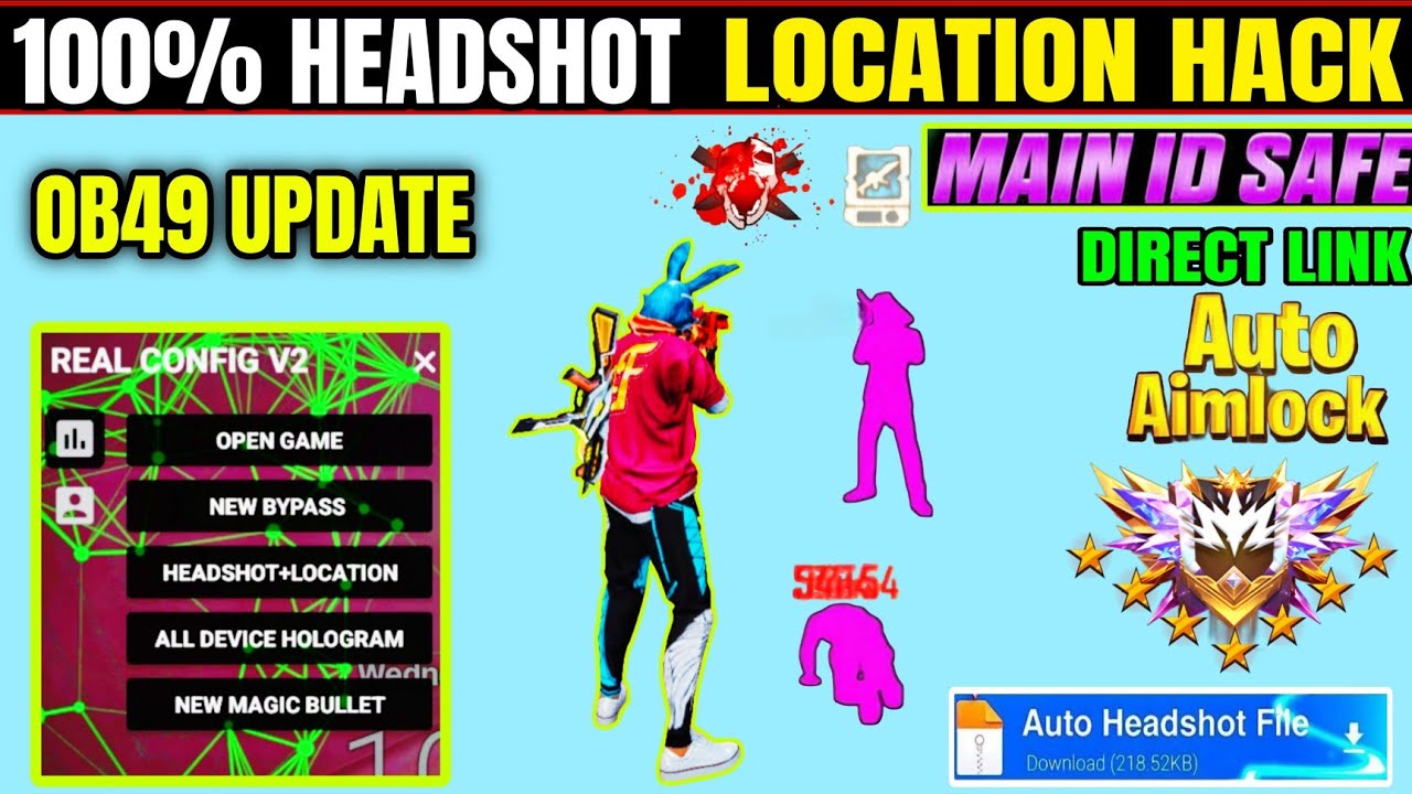 Antiban FF Panel🔥Free Fire Injector🔥Ob49 Free Fire Hack😈FF panel Hack ...
