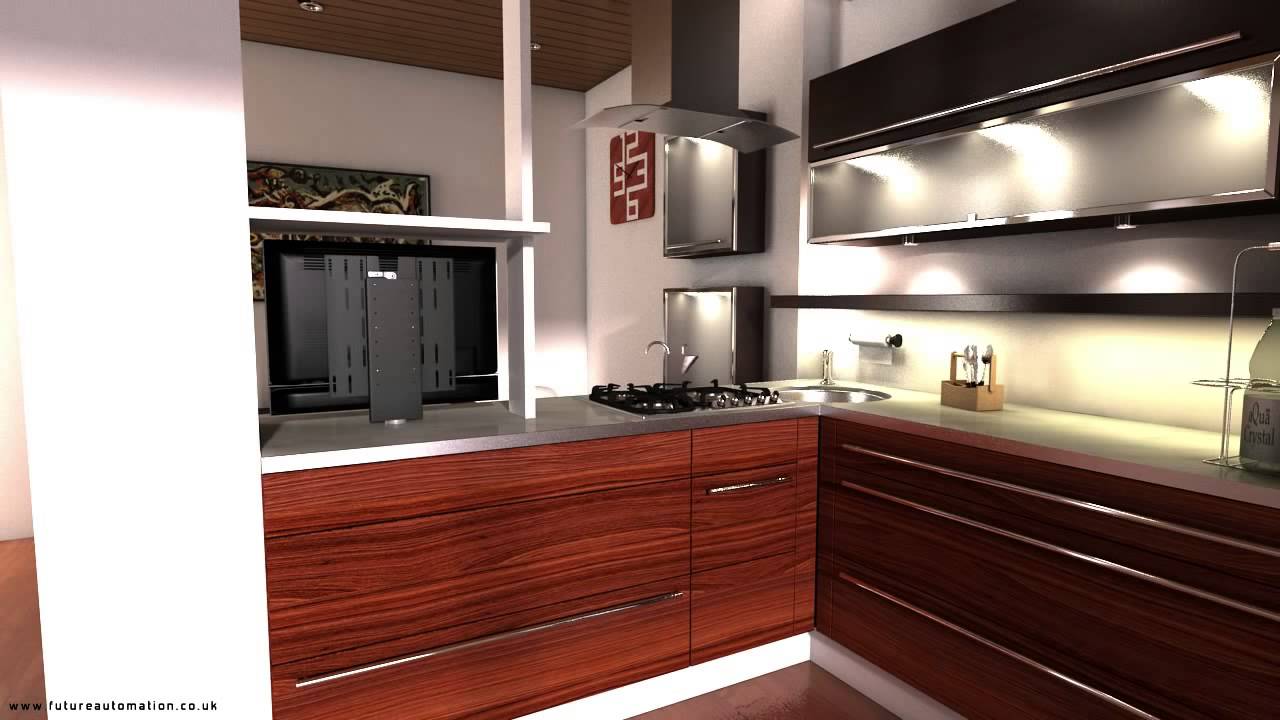 FA Table Top TV Rotator Future Automation - YouTube