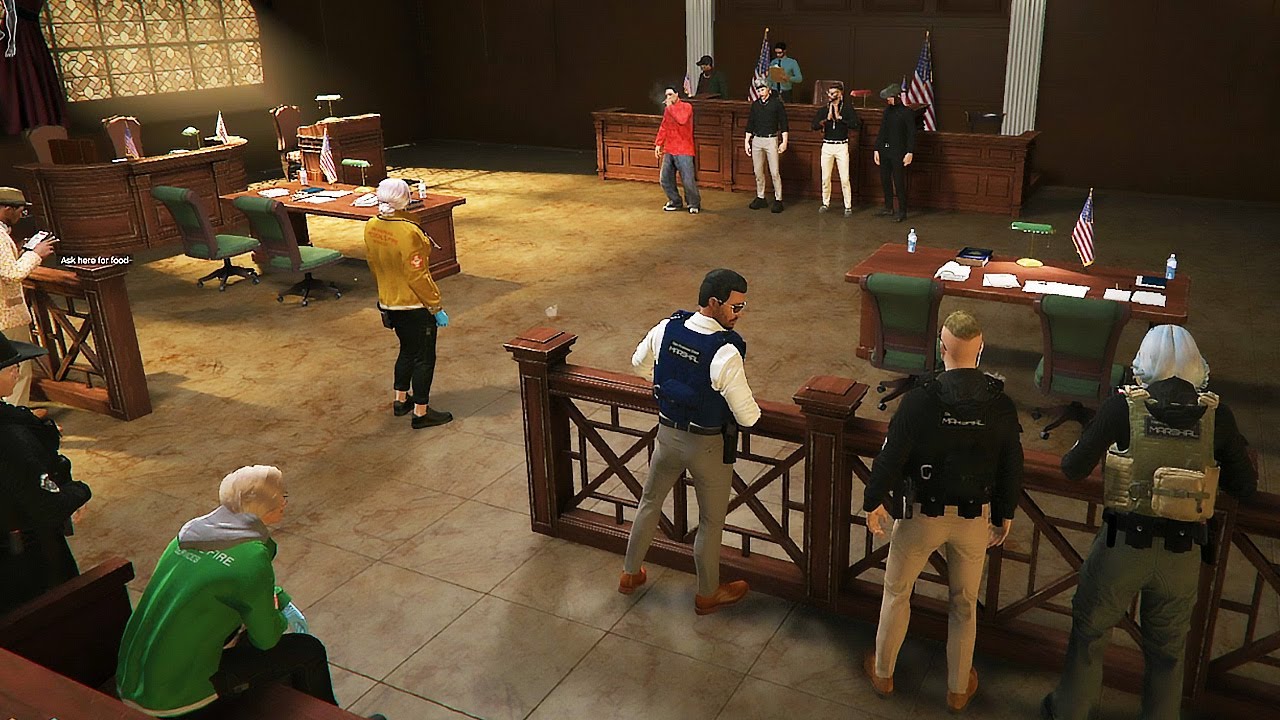 Brian Attends the Mayoral Debate at The Court House! | NoPixel RP | GTA ...