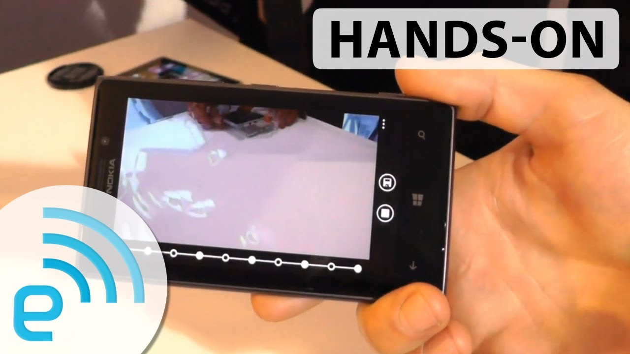 Nokia Smart Camera app for the Lumia 925 hands-on | Engadget - YouTube