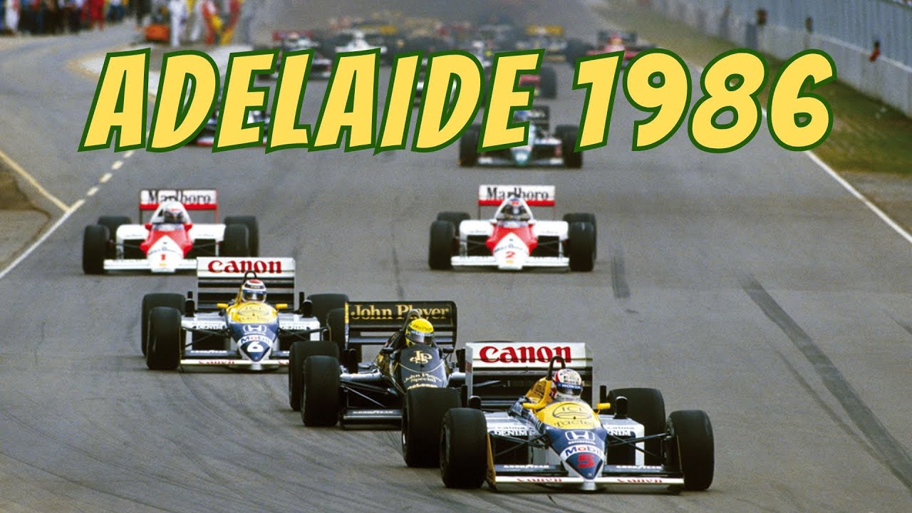 F1 1986 - GP da Austrália - Primeiro Título PERDIDO por Nigel Mansell ...