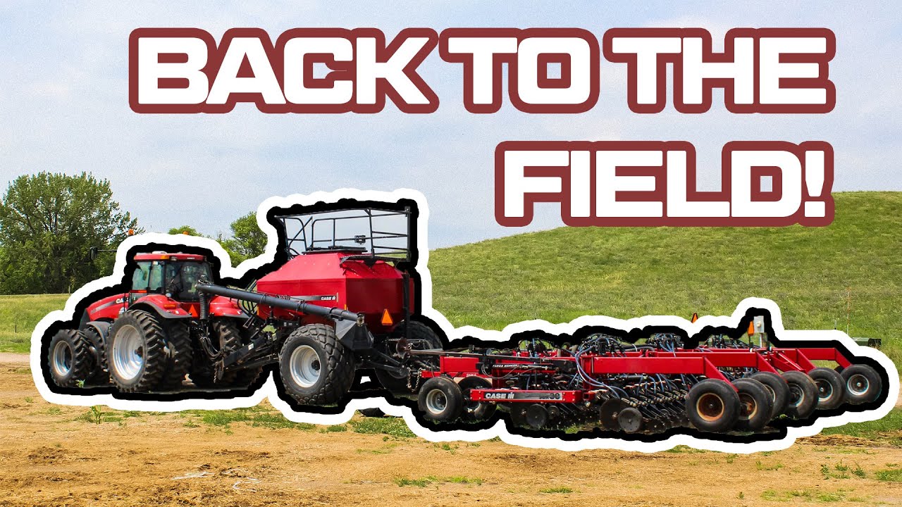 Back to the Field with the SDX30 and ADX2230 Air Seeder! - YouTube