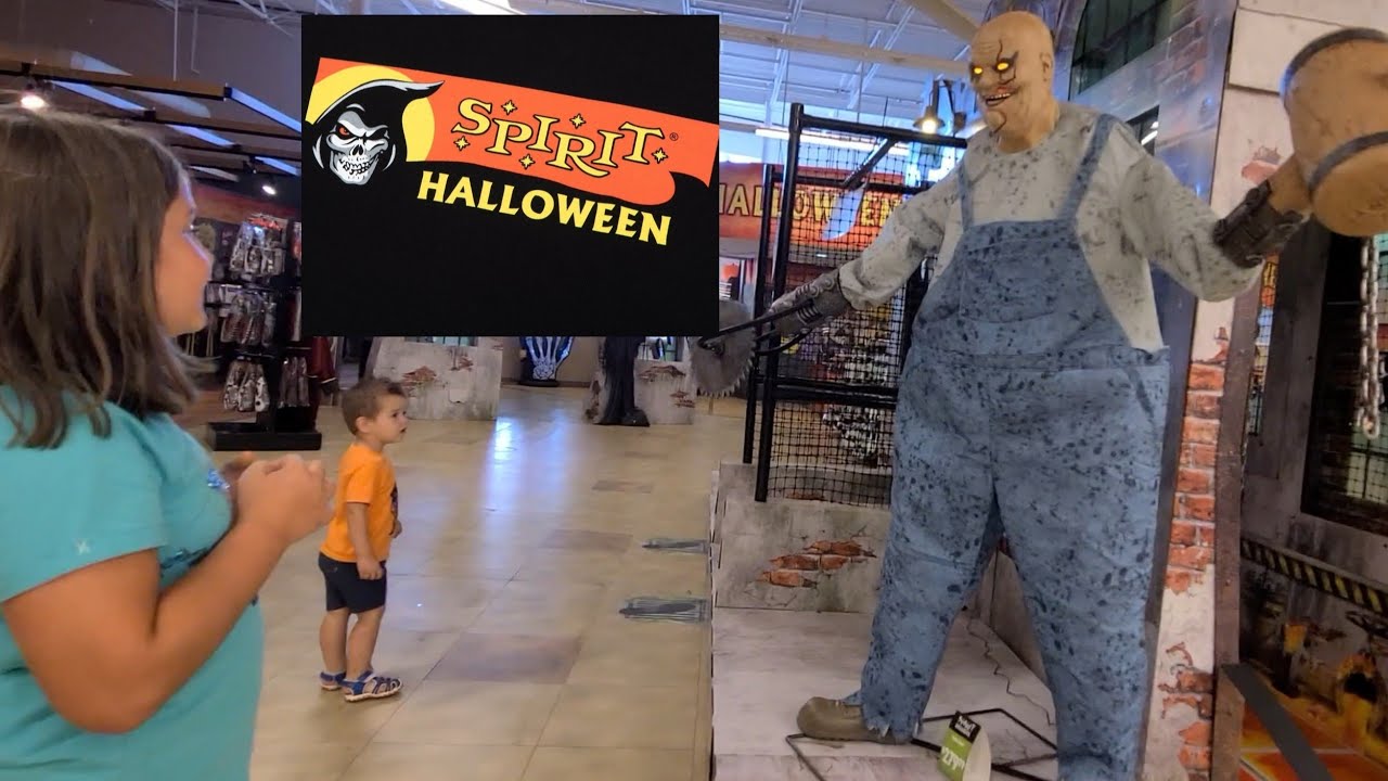 "Terrifying Spirit Halloween Animatronics Unboxing! Kids Will Love It ...