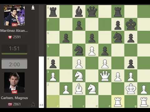 Magnus Carlsen VS Jose Martinez Alcantara. - YouTube