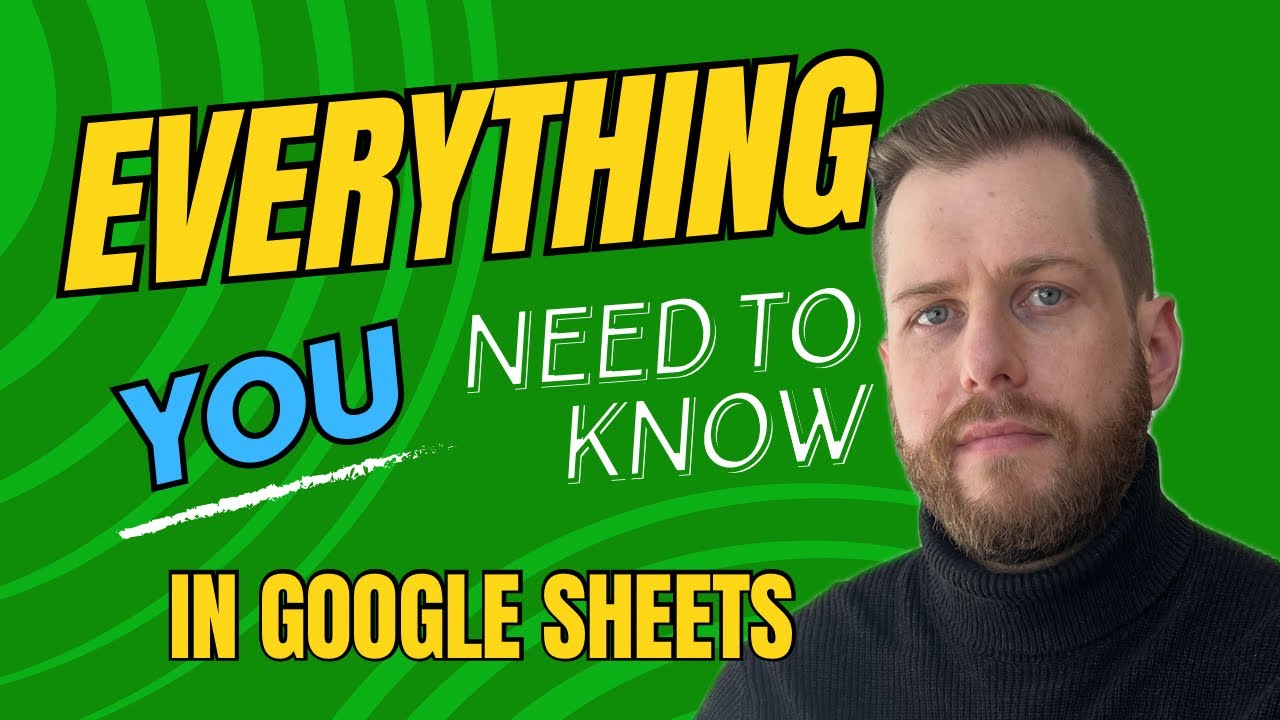 Go from knowing absolutely nothing to knowing how to use Google Sheets ...