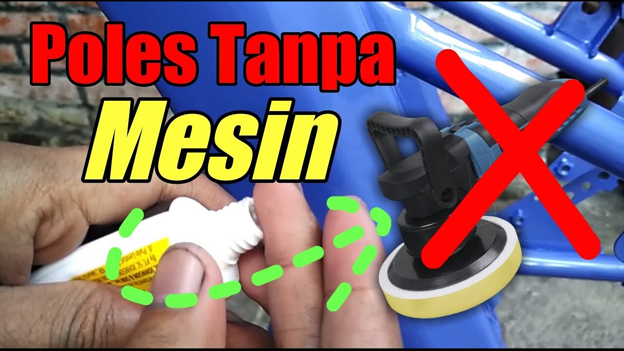 CARA POLES CAT BELLER TANPA MESIN POLES (POLES MANUAL) - YouTube