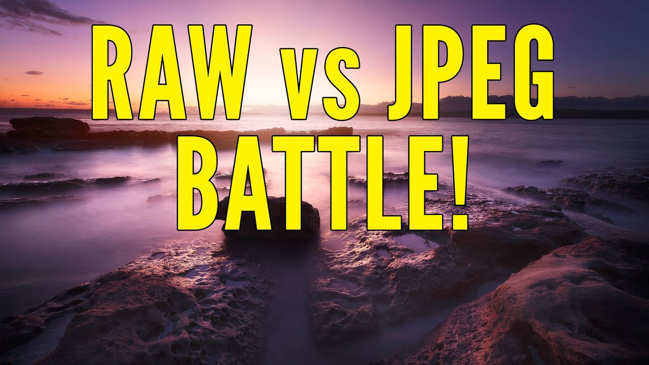 Editing RAW Vs JPEG in Photoshop - Side By Side Comparison - YouTube