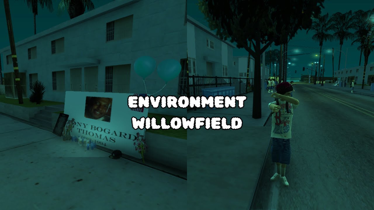 MOD ENVIRONMENT WILLOWFIELD GTA SA - YouTube
