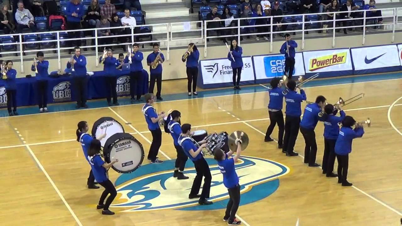 UBC Thunderbird Marching Band "A Canadian Suite" - YouTube