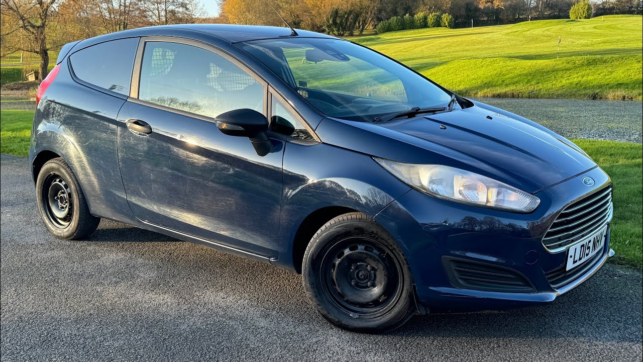 Ford Fiesta Van 1.5 TDCi ECOnetic Panel Van 3dr 2015 - YouTube