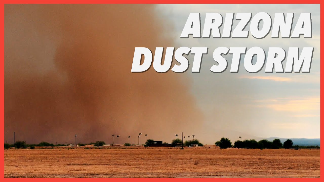 Tracking down an Arizona Dust Storm - YouTube