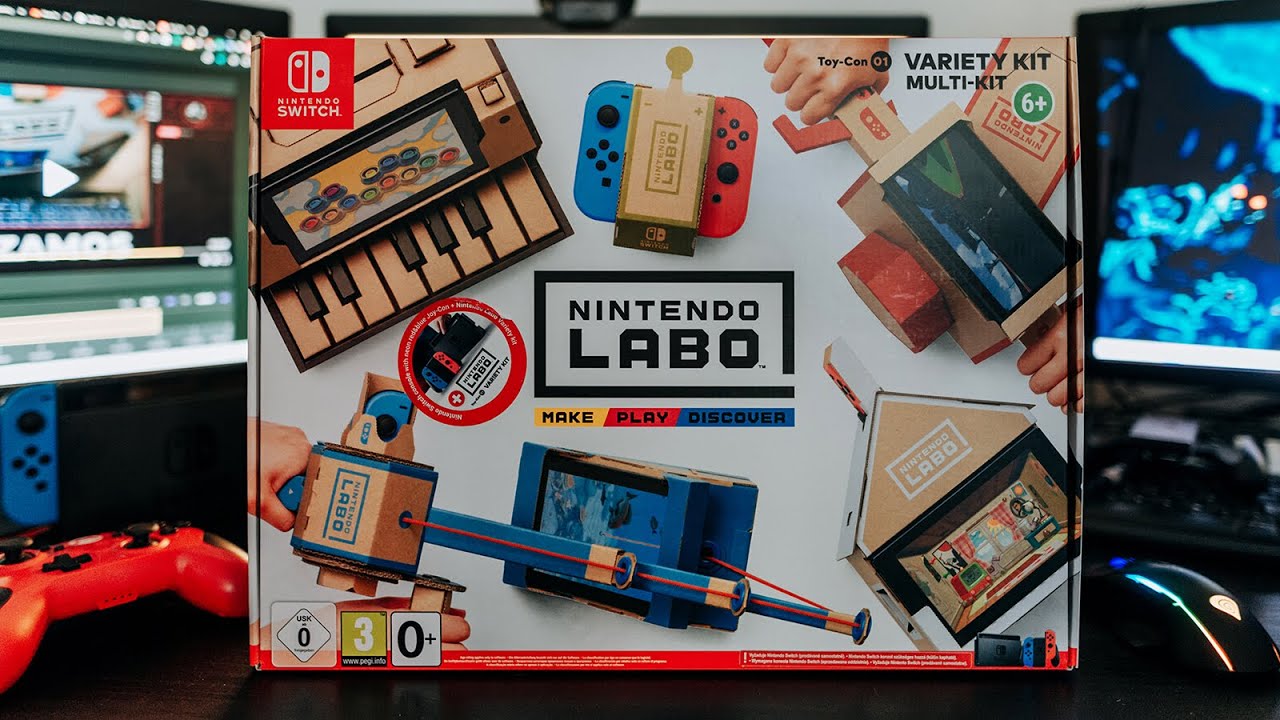 ¡Montando Nintendo Labo! #1 UNBOXING - YouTube