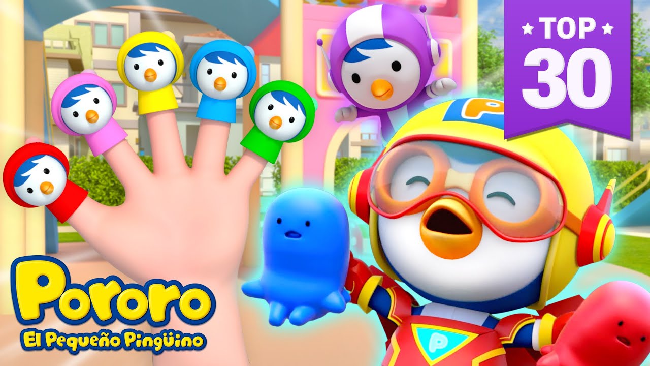 ¡Las Mejores 30 Canciones Infantiles de Pororo | familiadedo | Pororo ...