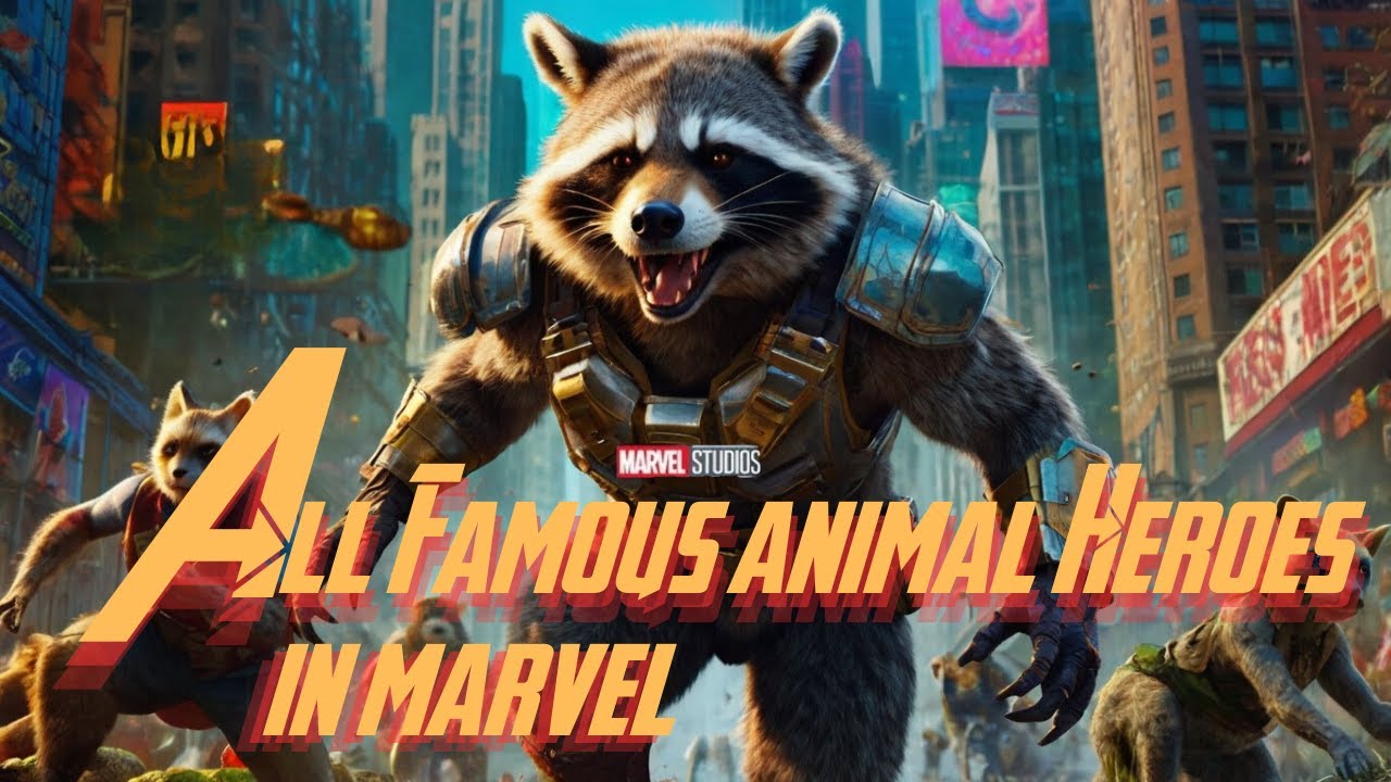 The Best Animal Heroes in Marvel: Rocket, Throg, & More - YouTube