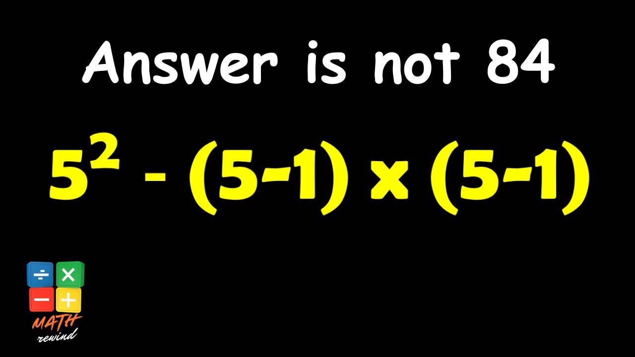 Are You Making The Same Mistake Solving This Viral Math Problem? - YouTube