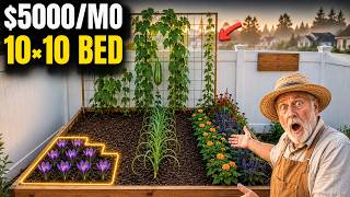 The 10x10 Backyard Corner Behind the Fence Earning $5,000/Month — No Greenhouse, No Acreage