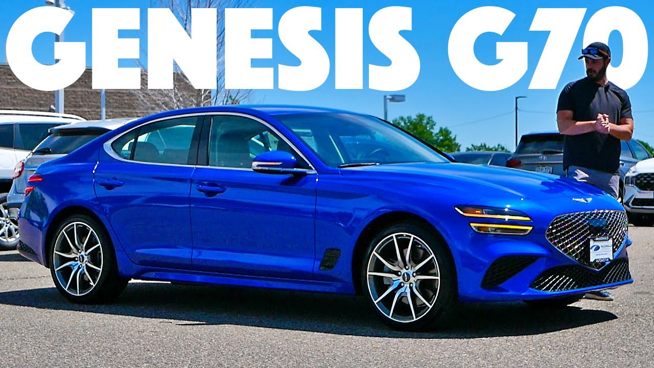 2023 Genesis G70 3.3T - Better daily than a BMW 330i xDrive?? - YouTube