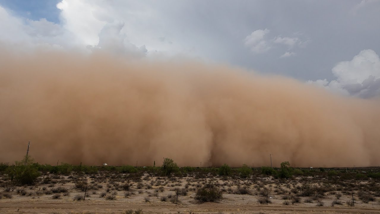 August 2nd - Huge Haboob hits Casa Grand and Phoenix - YouTube