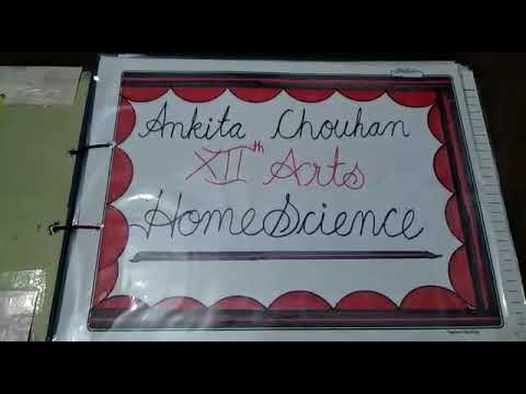 home science file - YouTube
