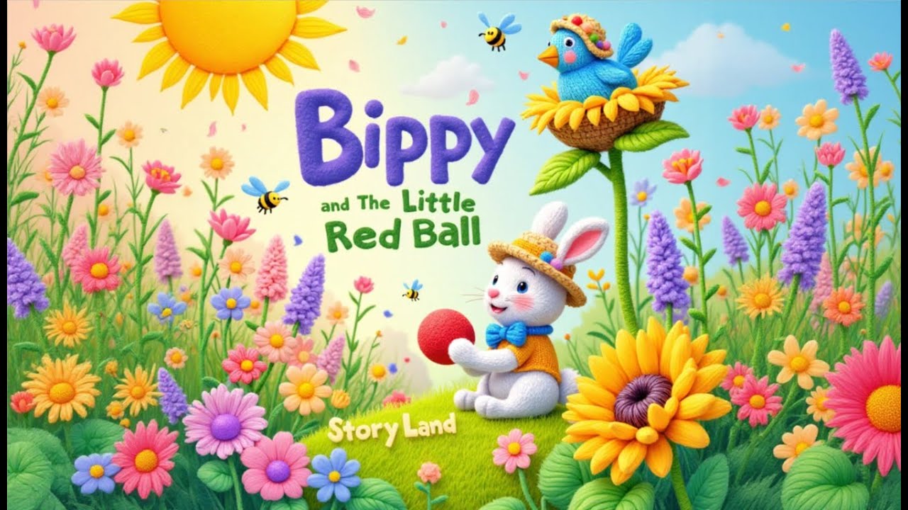Bippy and the Little Red Ball | Cute Kids Story for Ages 2-5 ...
