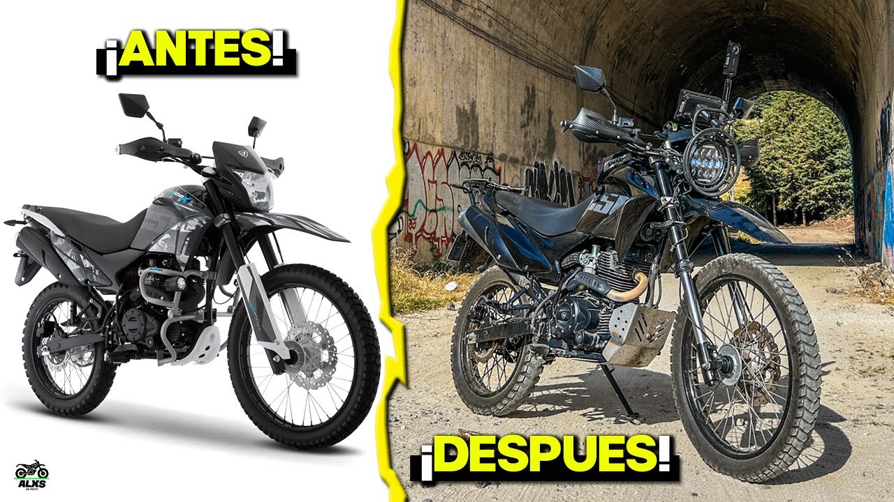 Italika Dm250 Full Modificada para el OffRoad | ALXS en MOTO - YouTube