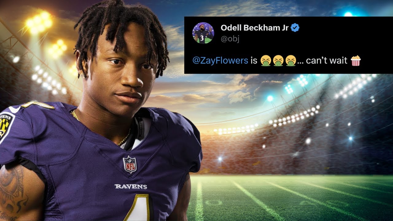 Odell Beckham Jr Just Put The NFL On Notice About Zay Flowers - YouTube