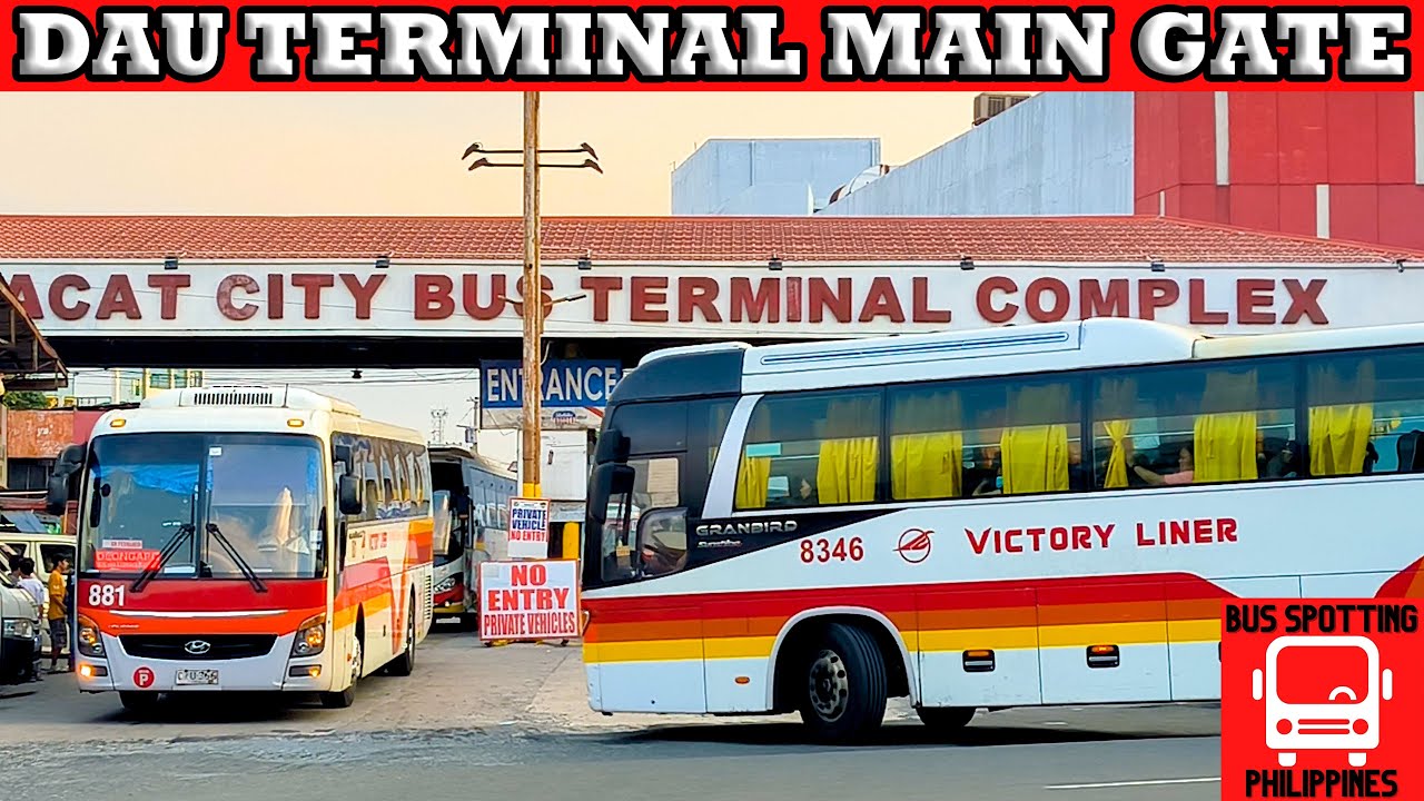 DAU BUS TERMINAL MAIN GATE ACTION - YouTube
