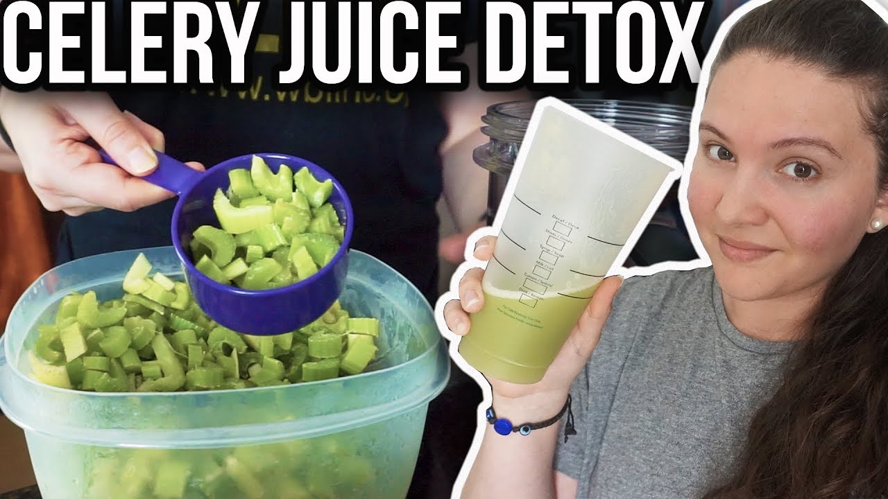 I TRIED A CELERY JUICE DETOX FOR 1 WEEK - YouTube