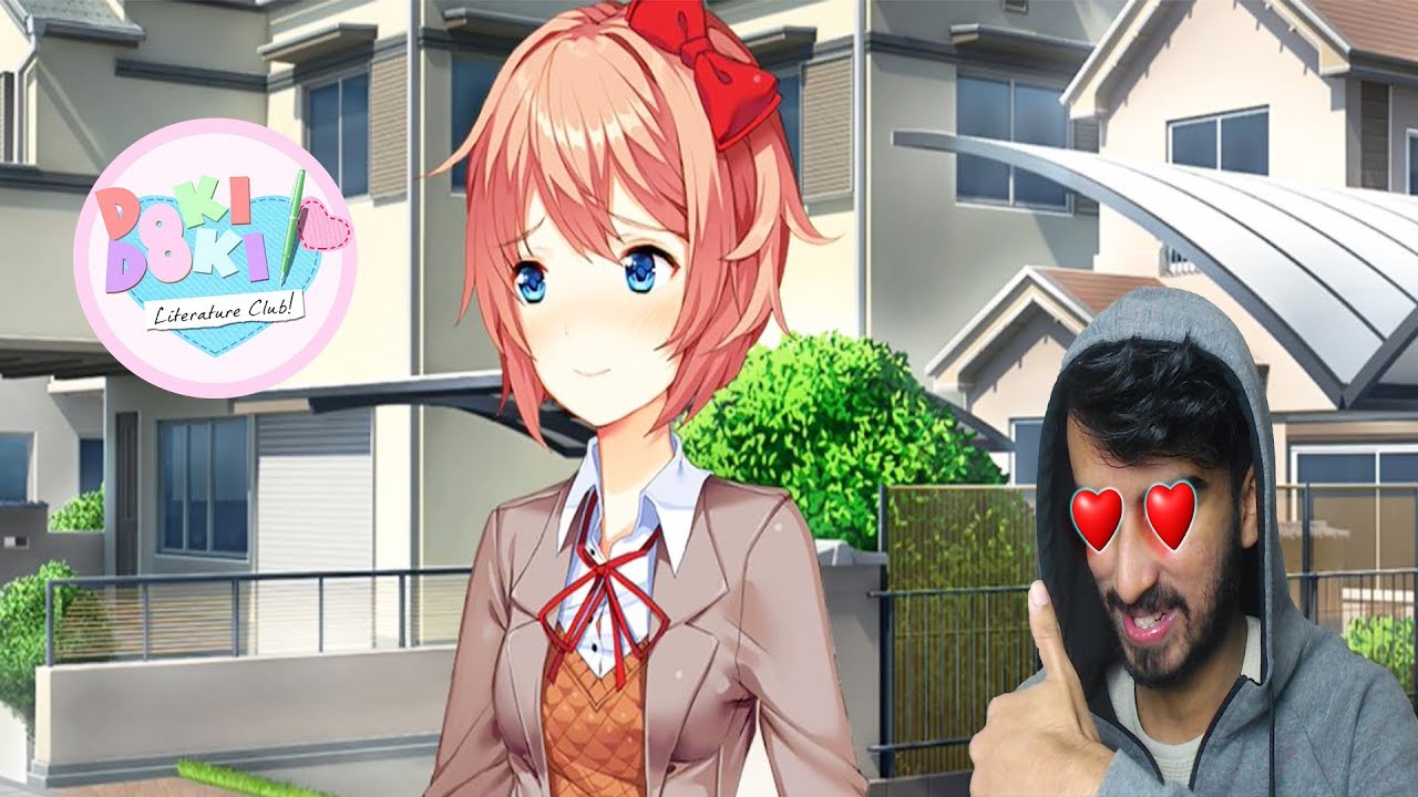 | A Subtle hint of romance | Doki Doki Literature Club Part 5 | - YouTube