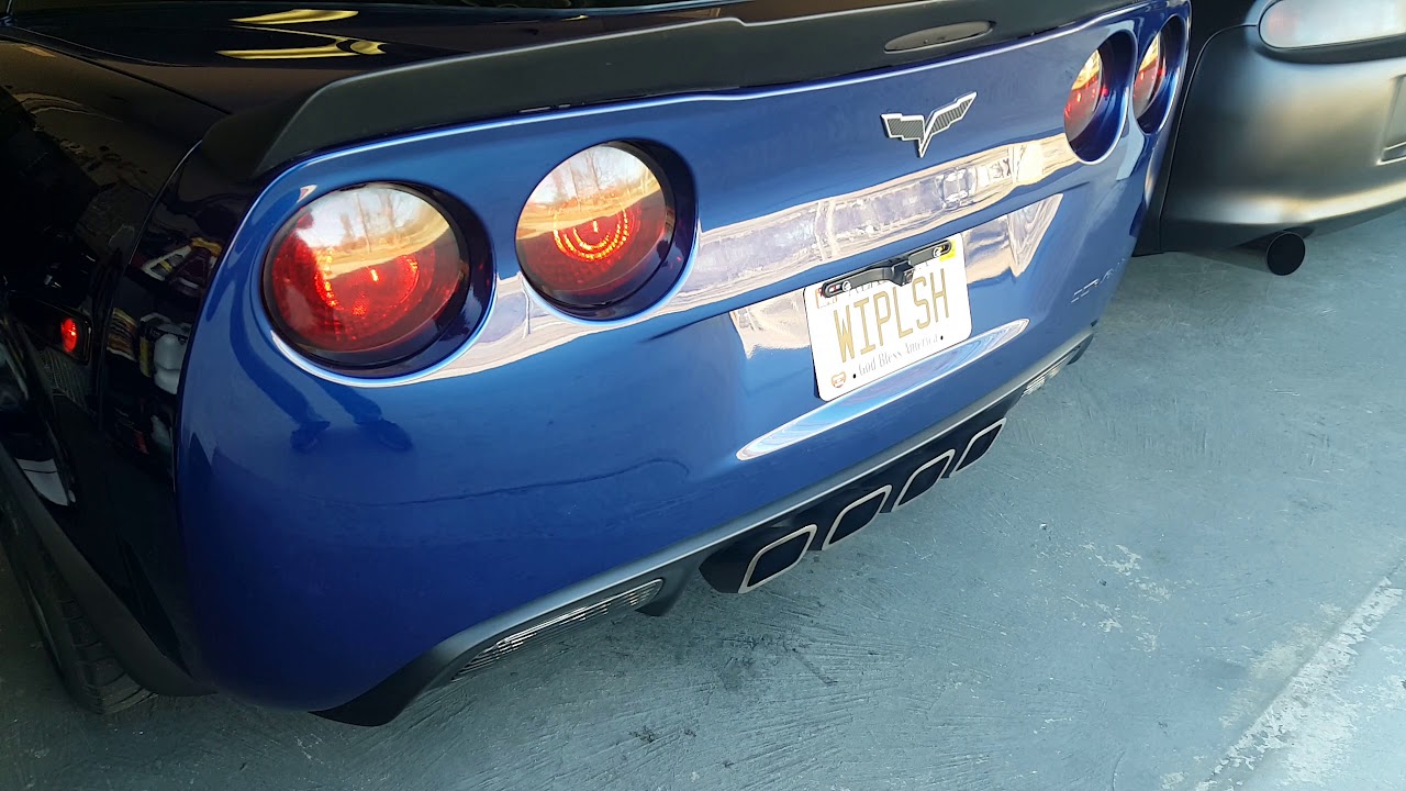 2006 C6 Corvette Custom Cam ZR1 Widebody - YouTube