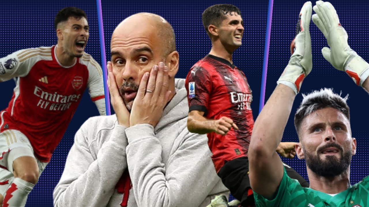 Arsenal SURVIVE Man City, Giroud SAVES AC Milan, Pulisic SCORES and On ...