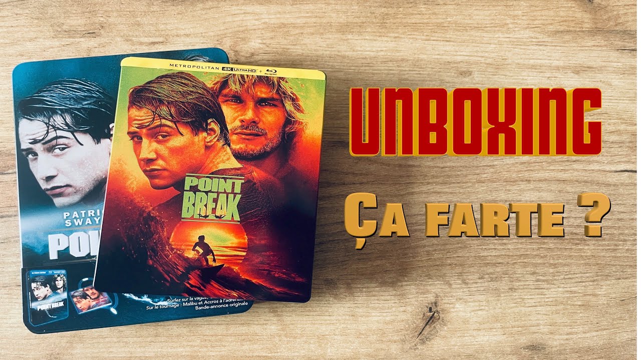 POINT BREAK - Steelbook 4K - Unboxing - YouTube